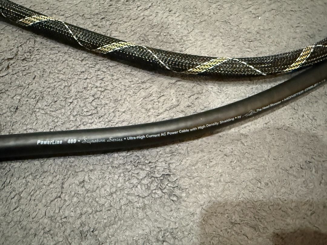 Monster Power Line 400 Power Cord (Bundle), Audio, Other Audio ...