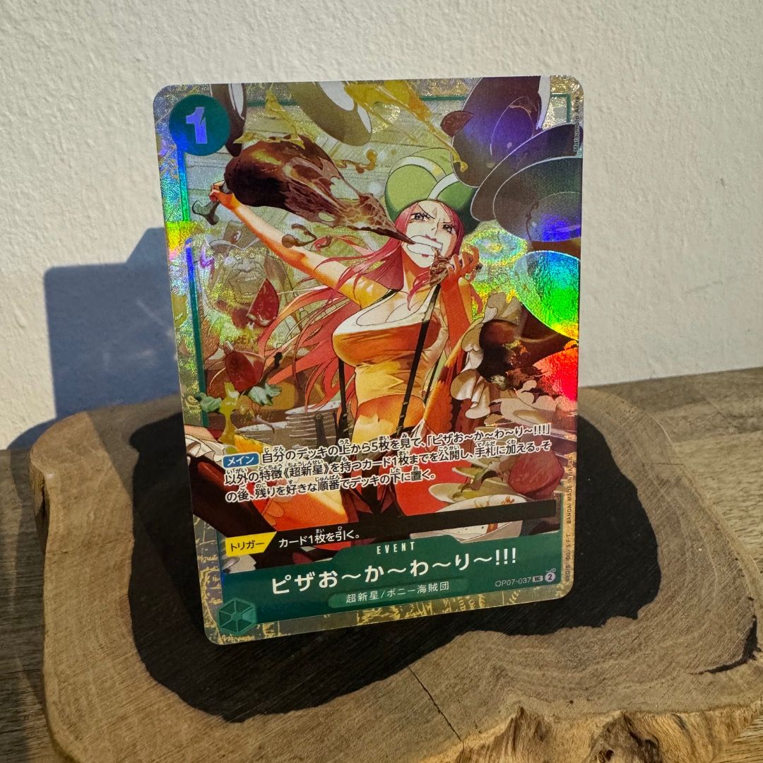 More Pizza!! OP07-037 UC Best Selection Vol.4 - ONE PIECE Card Game ...