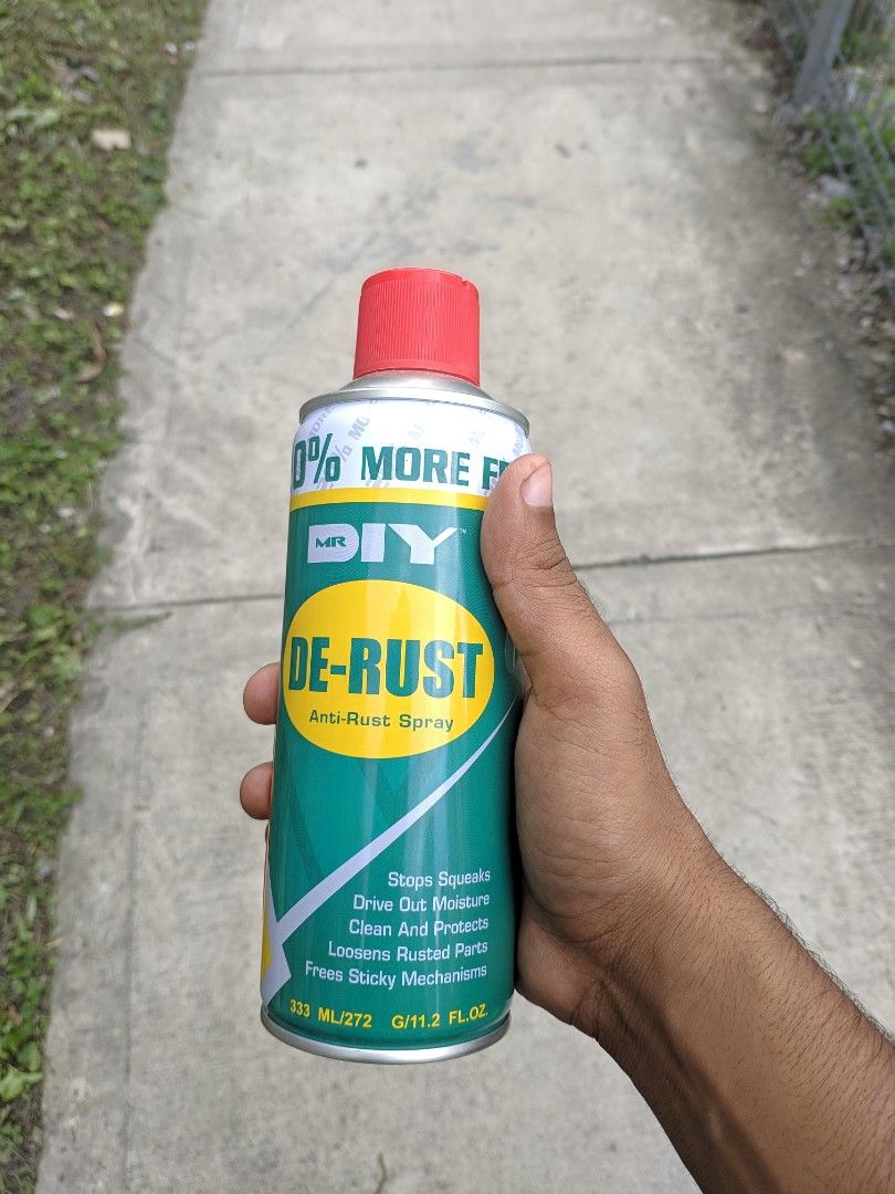 MR DIY DE-RUST Anti-Rust Spray, Everything Else, Others on Carousell