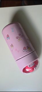 My Melody Water Bottle with Straw, Furniture & Home Living, Kitchenware ...