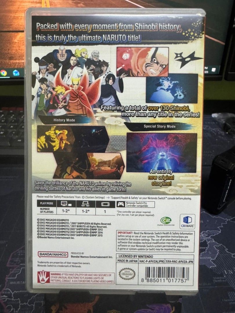 Naruto x Boruto Ultimate Ninja Storm Connections - Switch, Video Gaming ...