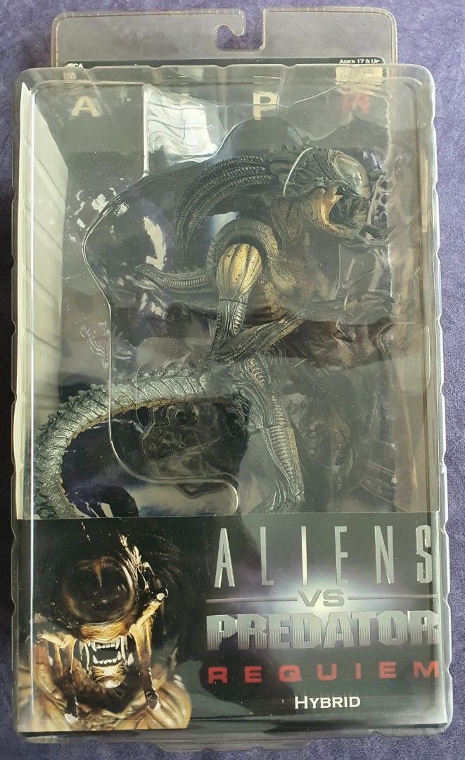 NECA 2007 8" AVPR (Aliens Vs Predators Requiem) Movie Version Hybrid ...
