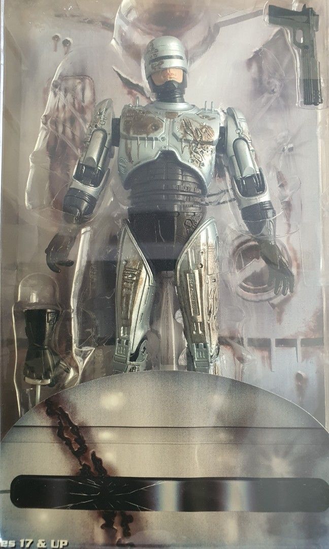 NECA 2012 25th Anniversary (Movie Version) 7" Robocop-Battle Damage ...