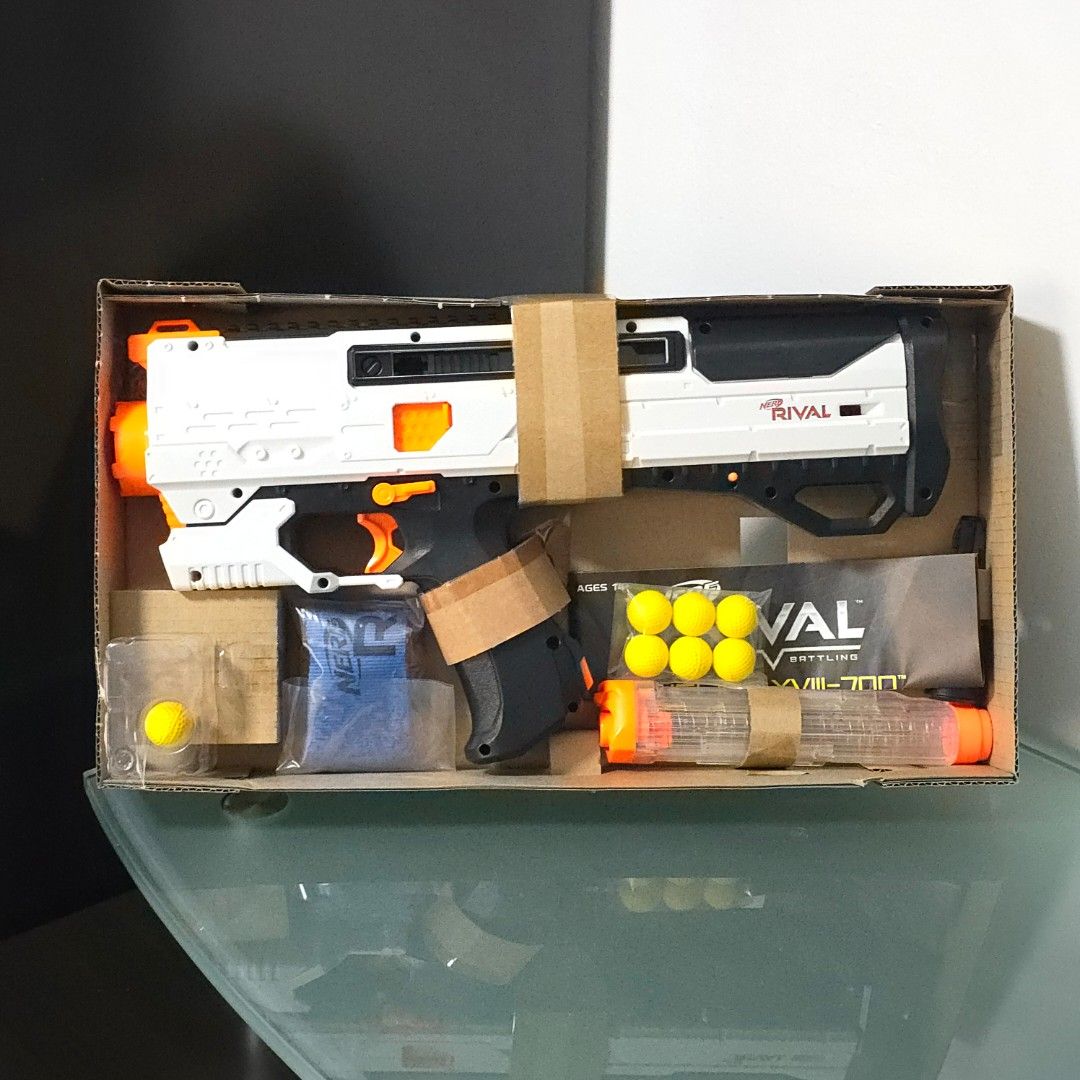 Nerf Rival Phantom Corps Helios XVIII-700 Hasbro Foam Ball Blaster ...