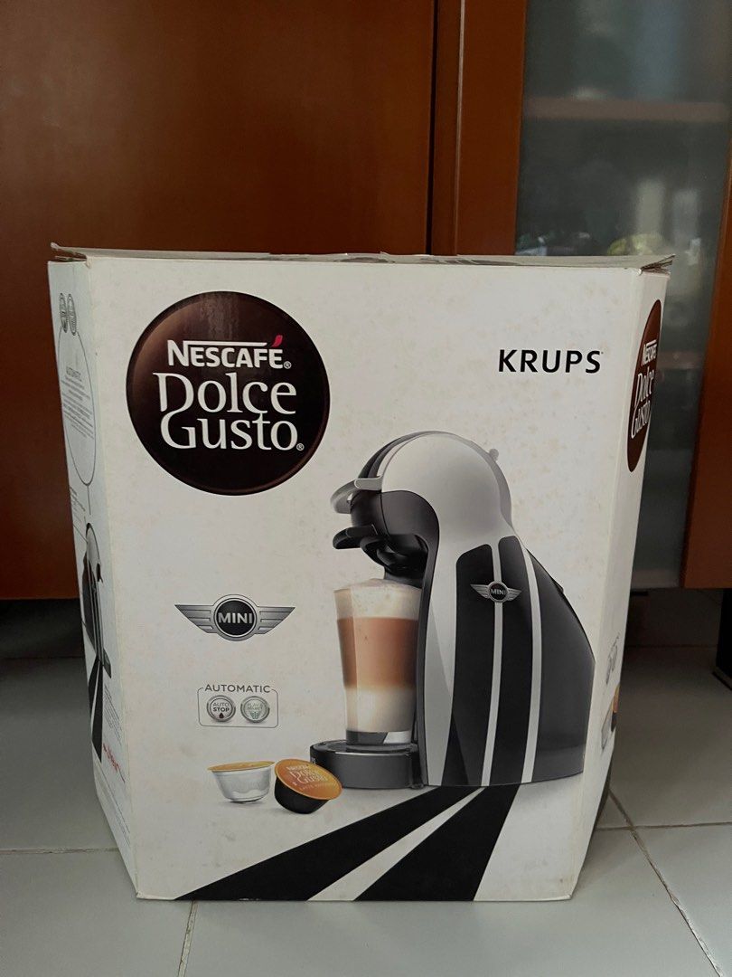 Nescafe Dolce Gusto Mini Coffee Machine (Mini Cooper limited ed), TV ...
