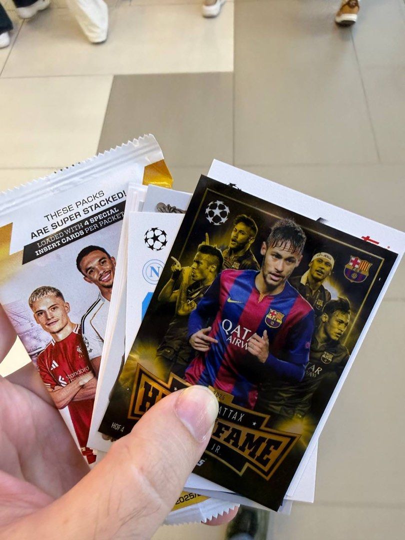 Neymar Jr Hall Of Fame Barcelona Match Attax 25/26, Hobbies & Toys ...