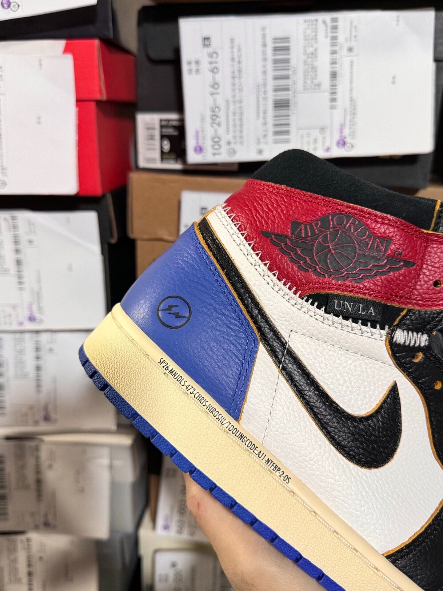 Nike Aj1 Union LA x Fragment Design x Jordan Air Jordan 1 H9, Women's ...