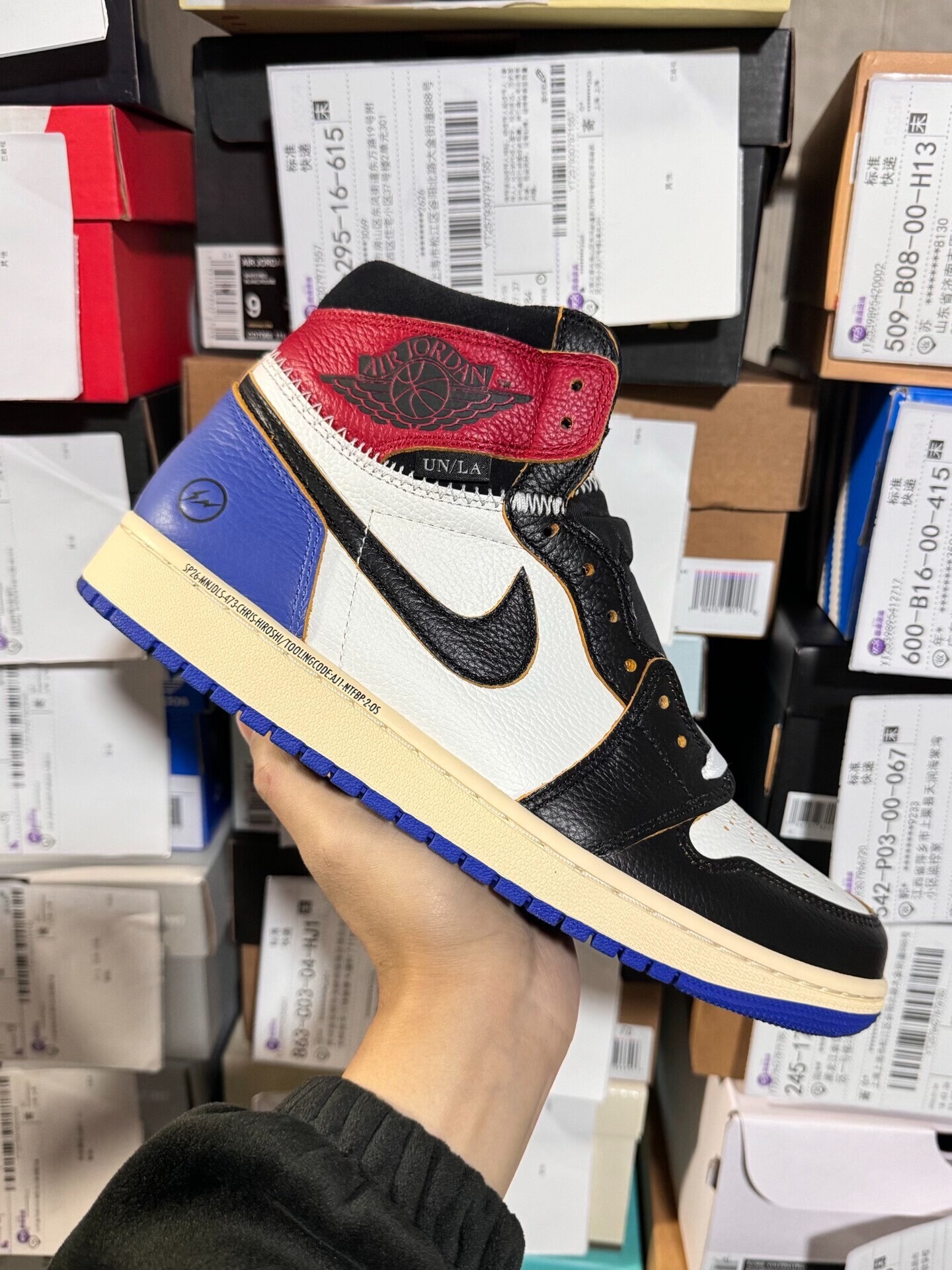 Nike Aj1 Union LA x Fragment Design x Jordan Air Jordan 1 H9, Women's ...