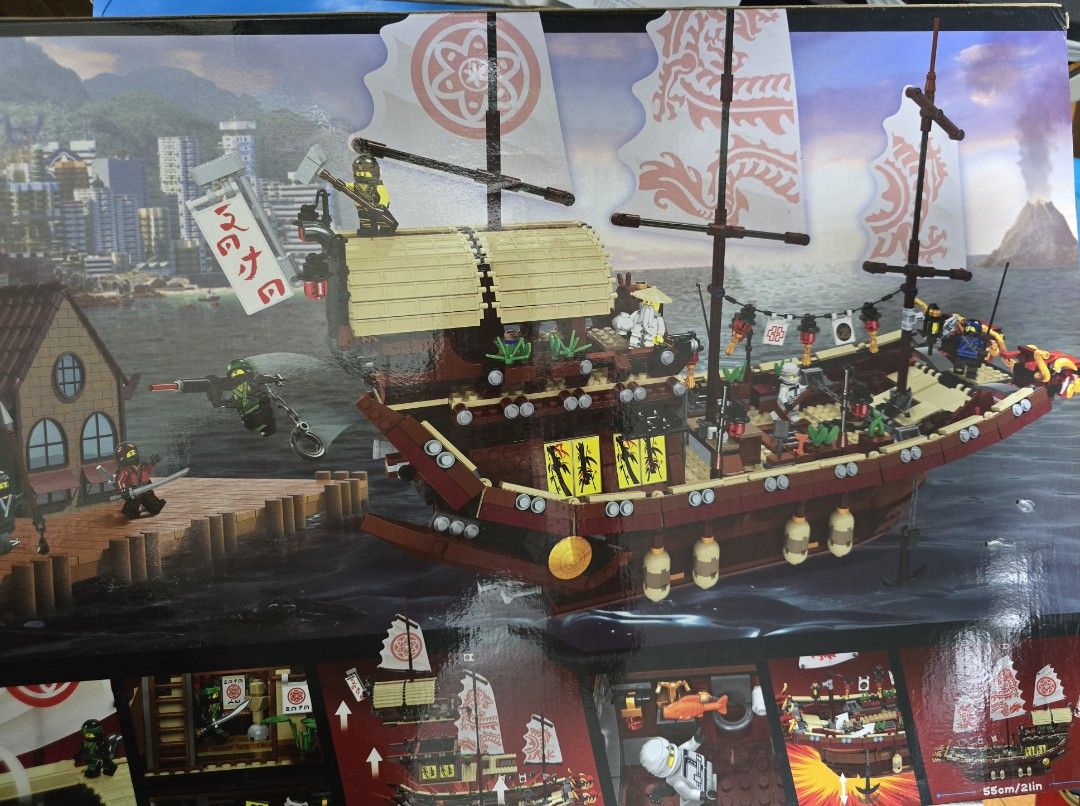 NINJA Blocks Series 82203 Building Blocks Set, lego compatible, Hobbies ...