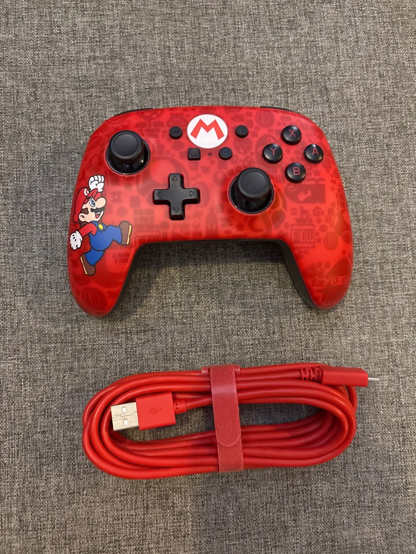 Nintendo Switch Mario Pro Controller, Video Gaming, Gaming Accessories ...