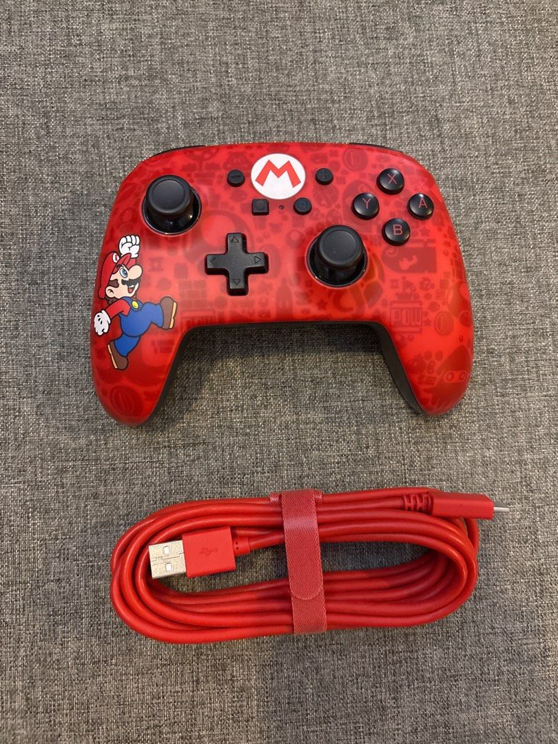 Nintendo Switch Mario Pro Controller, Video Gaming, Gaming Accessories ...