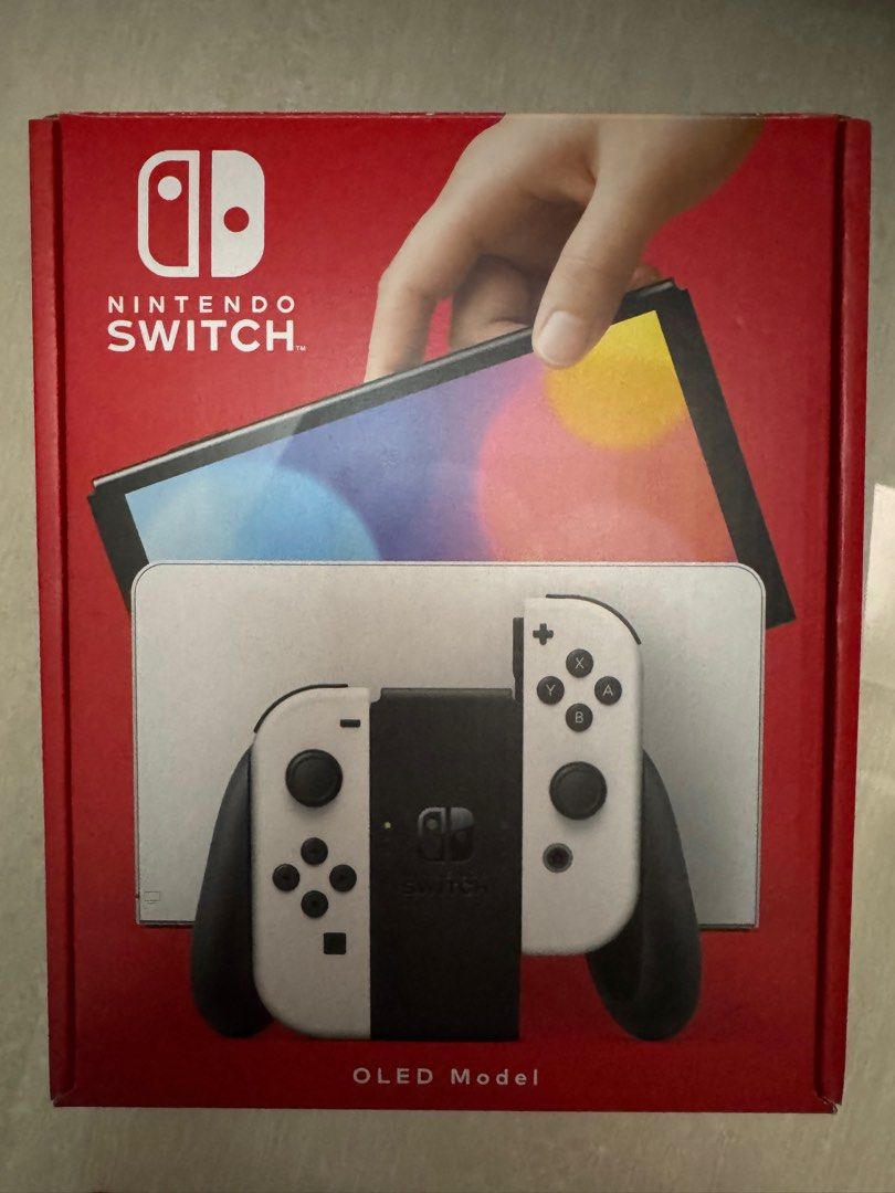 Nintendo Switch OLED Model - White, Video Gaming, Video Game Consoles ...