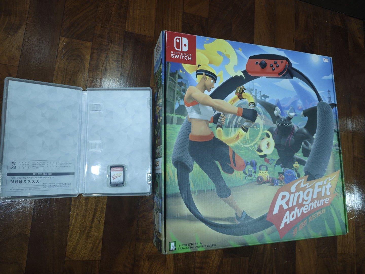 Nintendo Switch Ring Fit Adventure, Video Gaming, Video Games, Nintendo ...