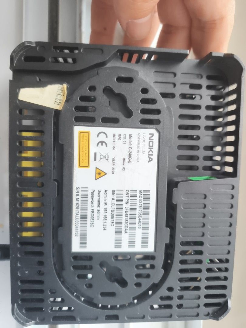 Nokia g-240g-e router, Computers & Tech, Parts & Accessories ...