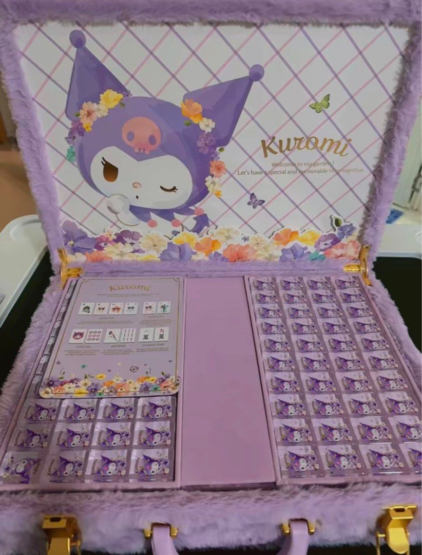 NTUC Kuromi Mahjong Set - Brand New, Hobbies & Toys, Toys & Games on ...