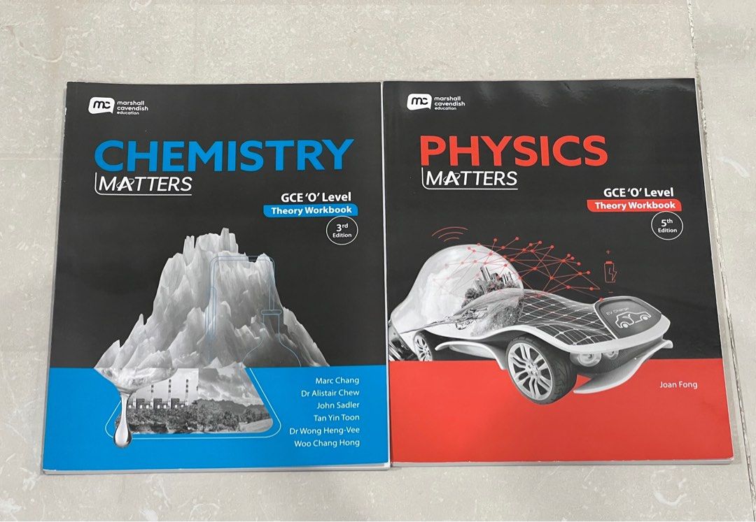 O Level Chemistry & Physics Matters Workbook, Hobbies & Toys, Books ...