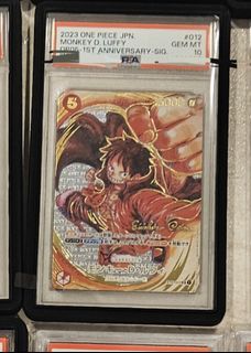 Oda signed luffy card For Sale | Toys & Games | Carousell Singapore