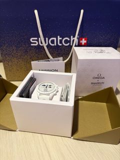 Omega x Swatch Speedmaster MoonSwatch, Men's Fashion, Watches ...
