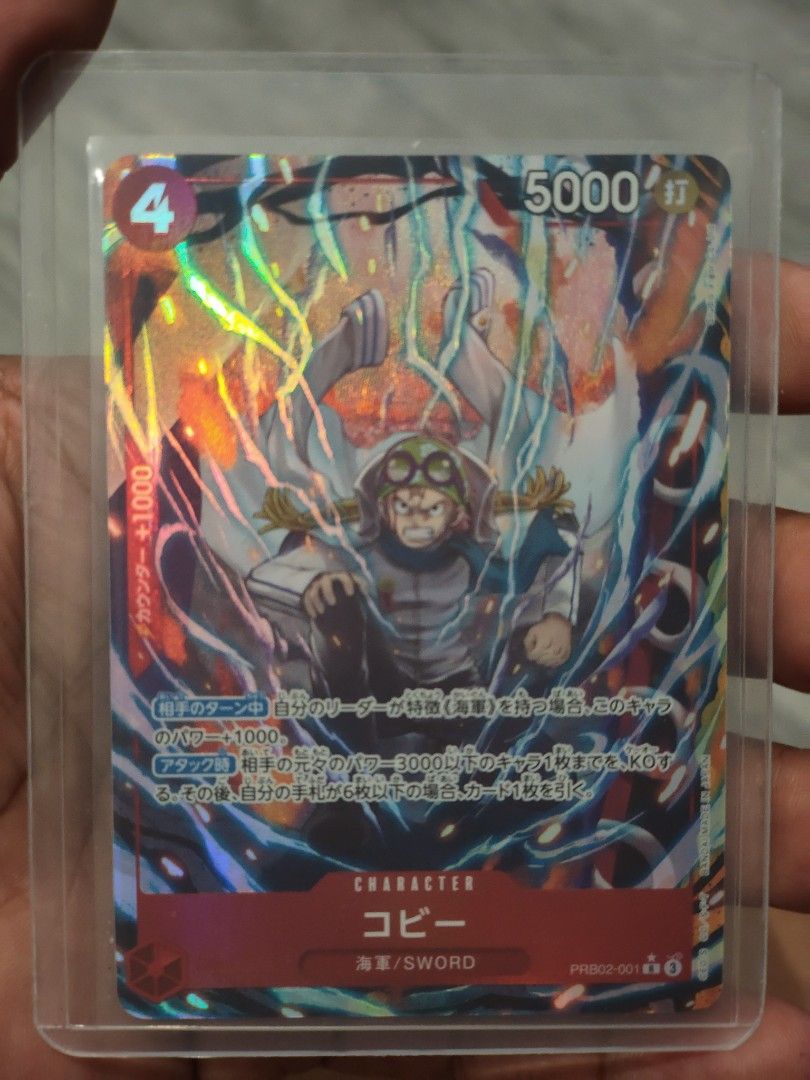 One Piece Card Game - Coby alt art, Hobbies & Toys, Toys & Games on ...