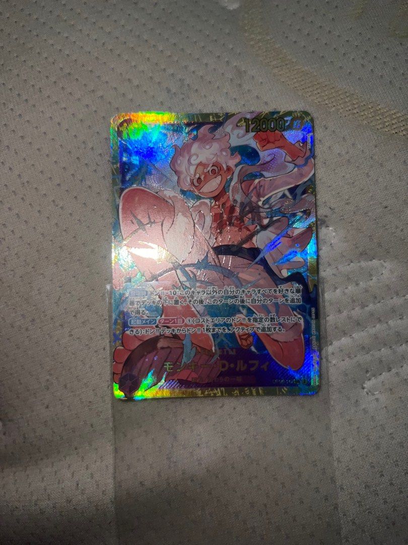 One Piece Card Game - Luffy Gear 5, Hobbies & Toys, Toys & Games on ...