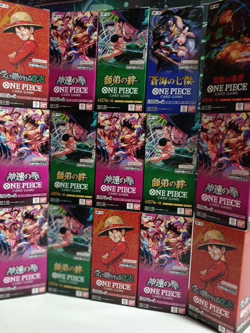 One Piece Card Game Booster Box, Hobbies & Toys, Toys & Games on Carousell