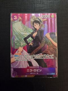 One Piece Card Game - Nico Robin OP012-087, Hobbies & Toys, Toys ...