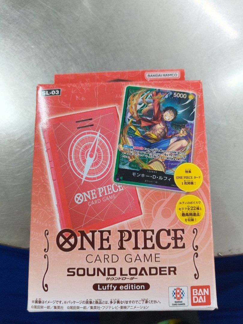 One Piece Card Game Sound Loader - Luffy Edition, Hobbies & Toys, Toys ...