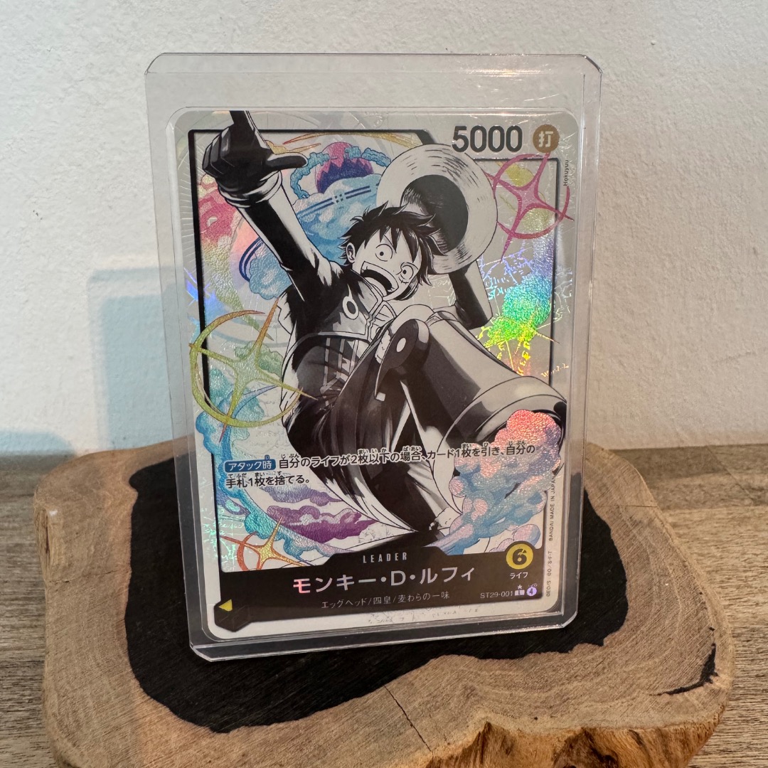 One Piece Card Luffy ST29-001 L Parallel Stard Deck EGGHEAD Japanese ...