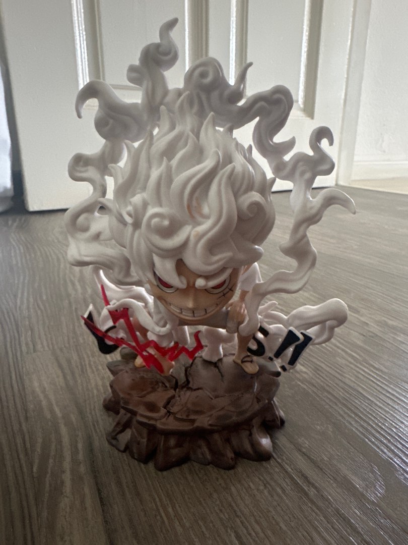 One Piece Gear 5 Luffy Figure, Hobbies & Toys, Toys & Games on Carousell