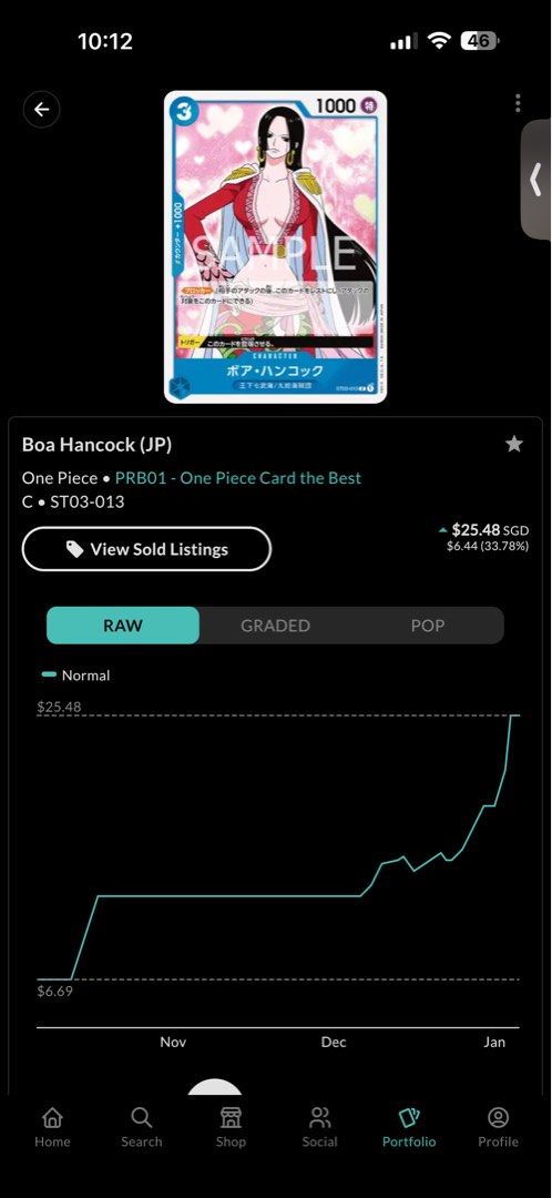 One Piece TCG - Boa Hancock (ST03-013), Hobbies & Toys, Toys & Games on ...