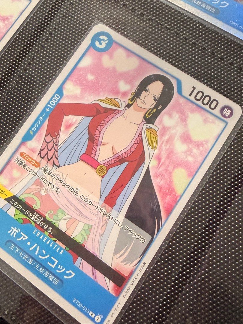 One Piece TCG - Boa Hancock (ST03-013), Hobbies & Toys, Toys & Games on ...