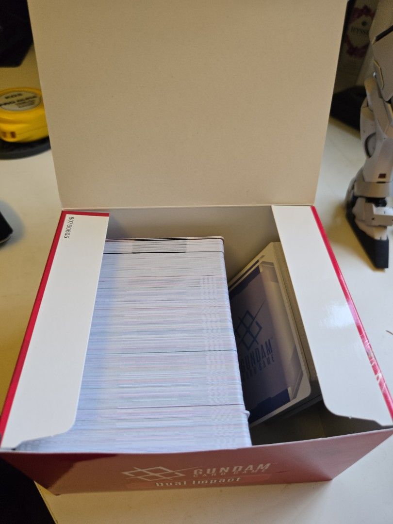 Opened Bandai Gundam Card Game Dual Impact Booster GD02 Box ENGLISH ver ...