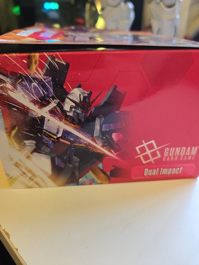 Opened Bandai Gundam Card Game Dual Impact Booster GD02 Box ENGLISH ver ...
