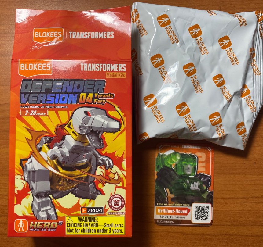 Opened! Blokees Transformers Brilliant Hound, Hobbies & Toys, Toys ...