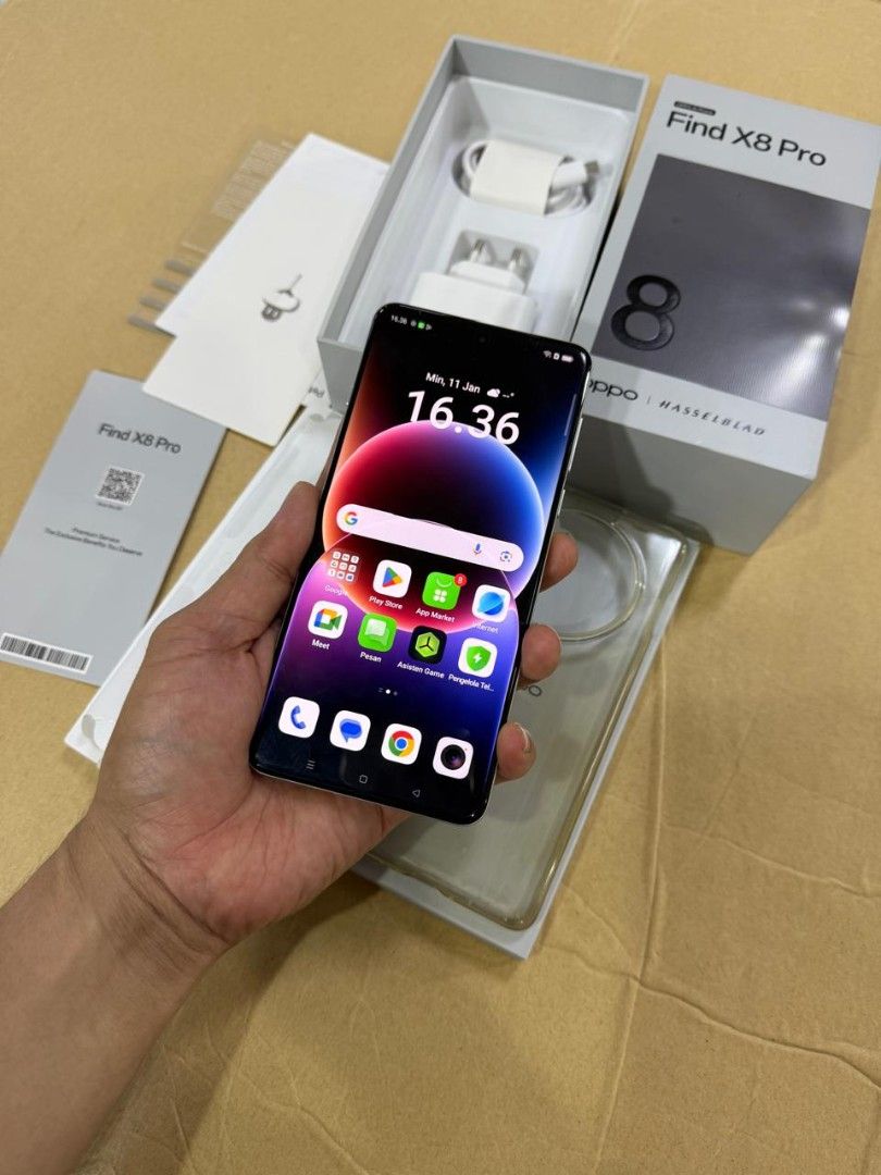 Oppo Find X8 Pro 16/512GB 5G Hasselblad Kamera Fullset Mulus Bekas ...