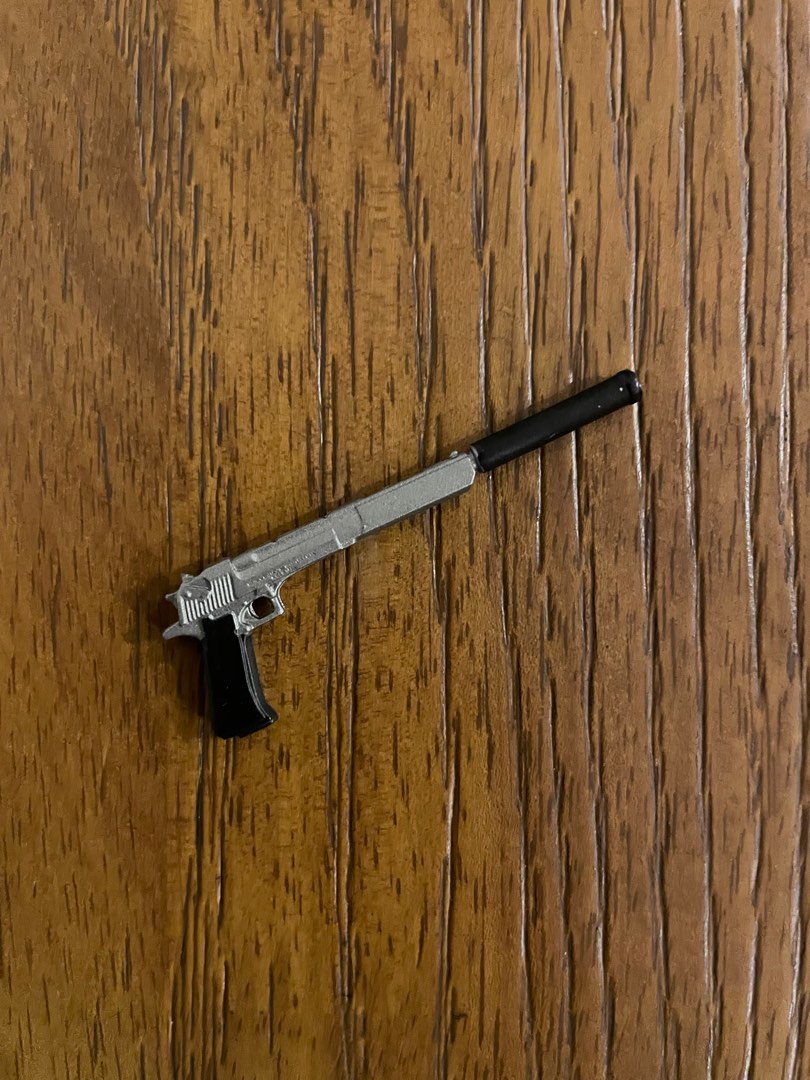 Peacemaker pistol silencer for 7” scale Neca McFarlane Movie Maniac ...