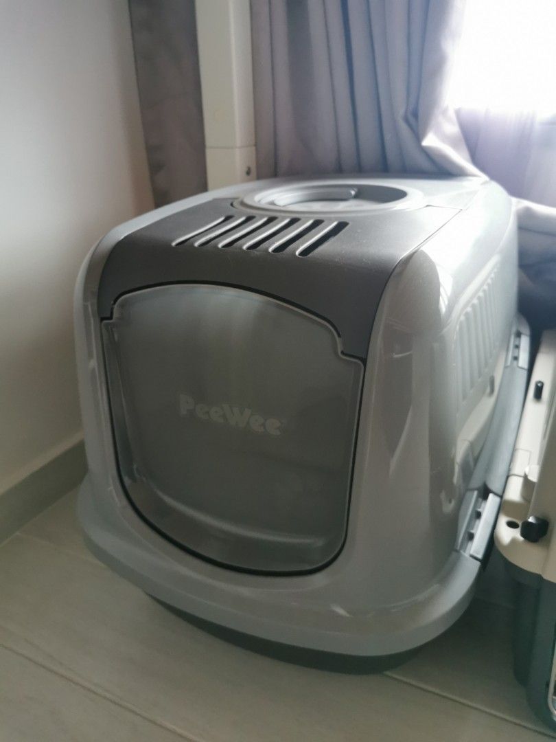 PeeWee EcoDome Cat Litter Tray, Pet Supplies, Homes & Other Pet ...