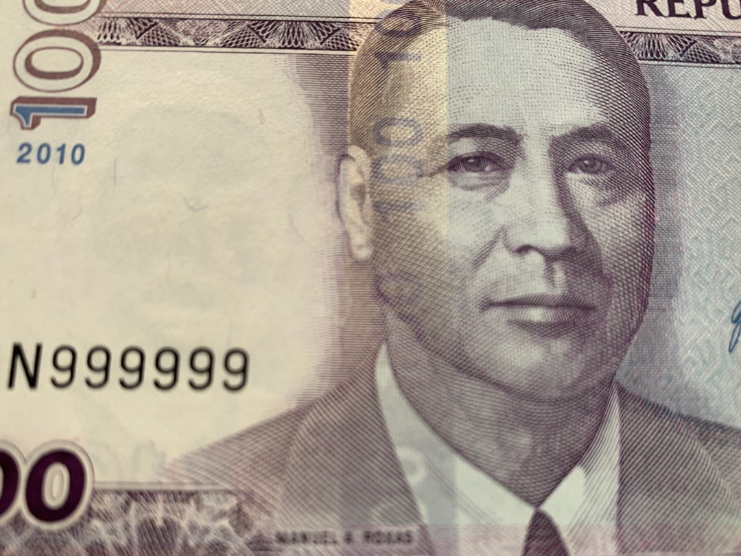 PHILIPPINES 🇵🇭 2010 💯 PESOS SOLID number DN 999999 Banknote ...