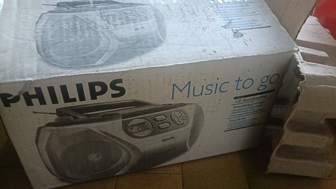 Philips Music to Go CD Soundmachine, Audio, Other Audio Equipment on ...