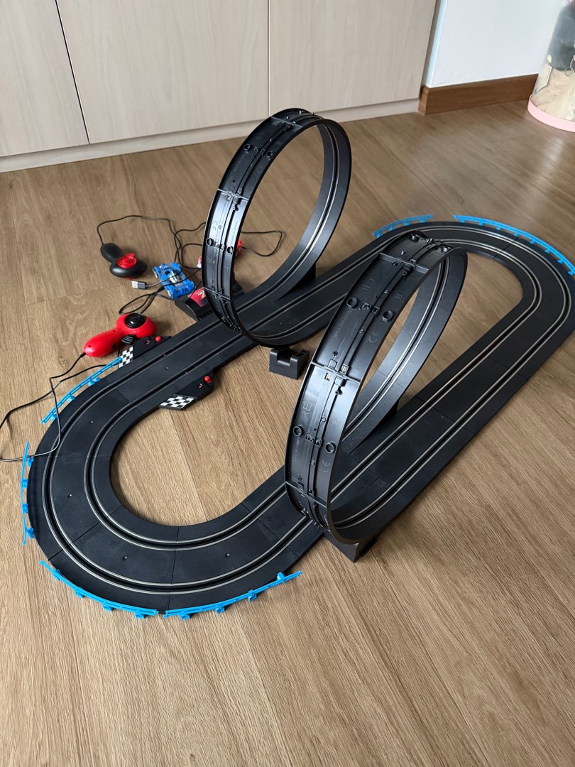 Play Pop Racing Track, Hobbies & Toys, Toys & Games on Carousell