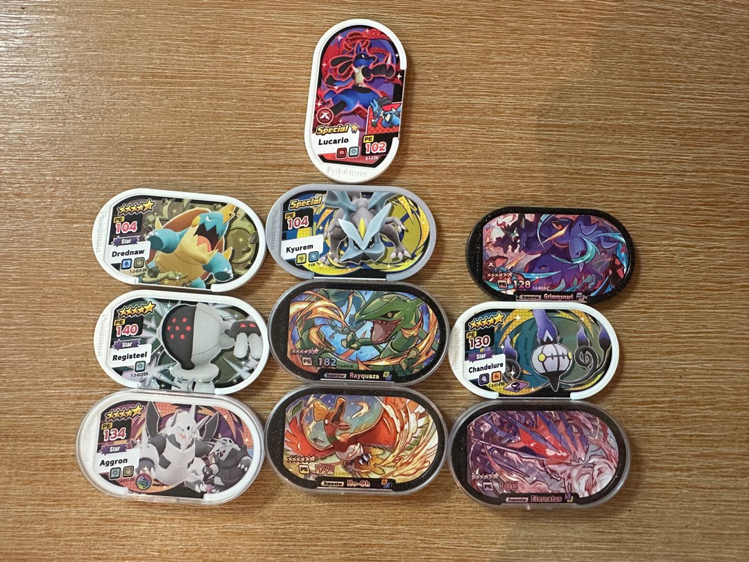 Pokemon Medallions - Lucario, Kyurem, Rayquaza, and More!, Hobbies ...