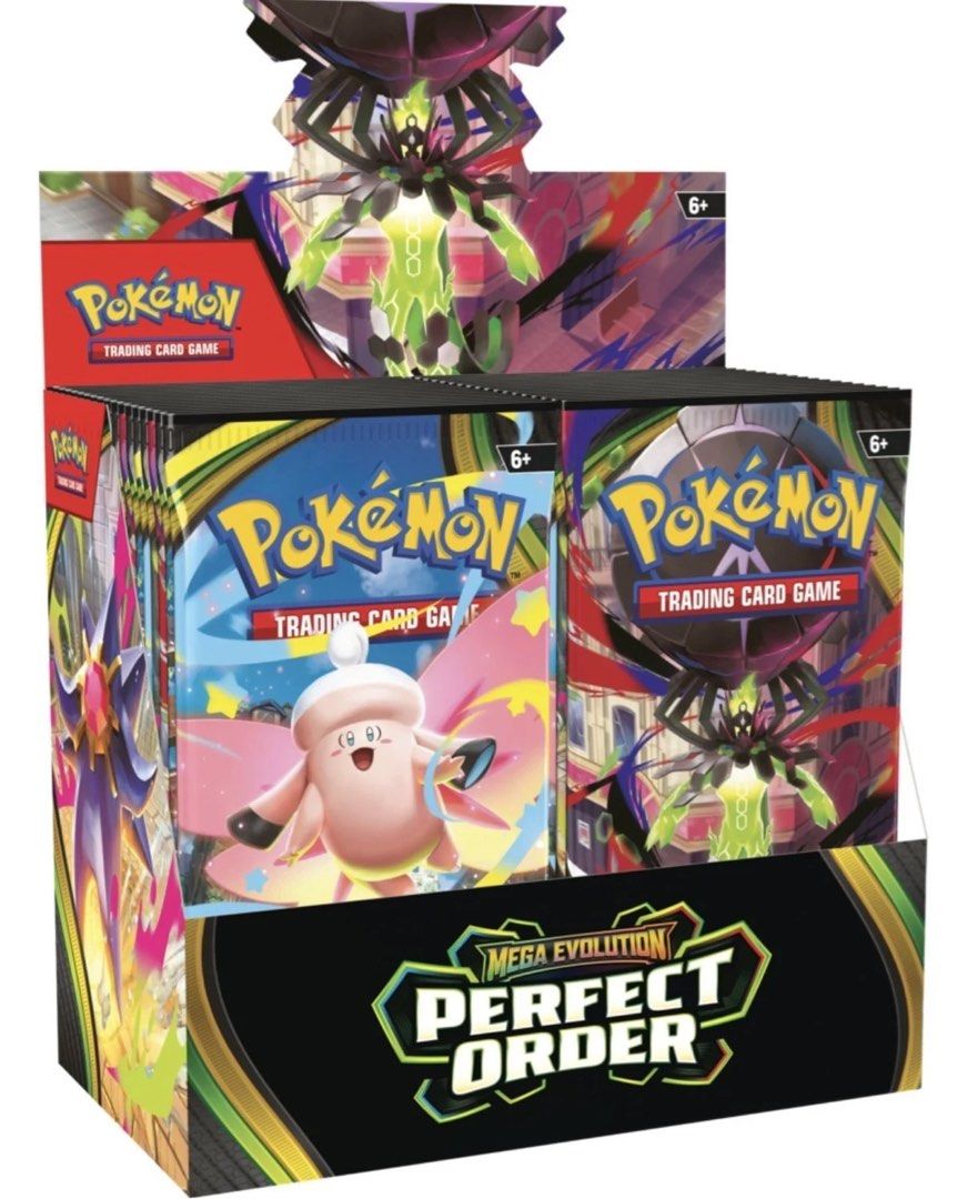 Pokemon Mega Evolution Perfect Order ME03 Booster Box BB (English ...