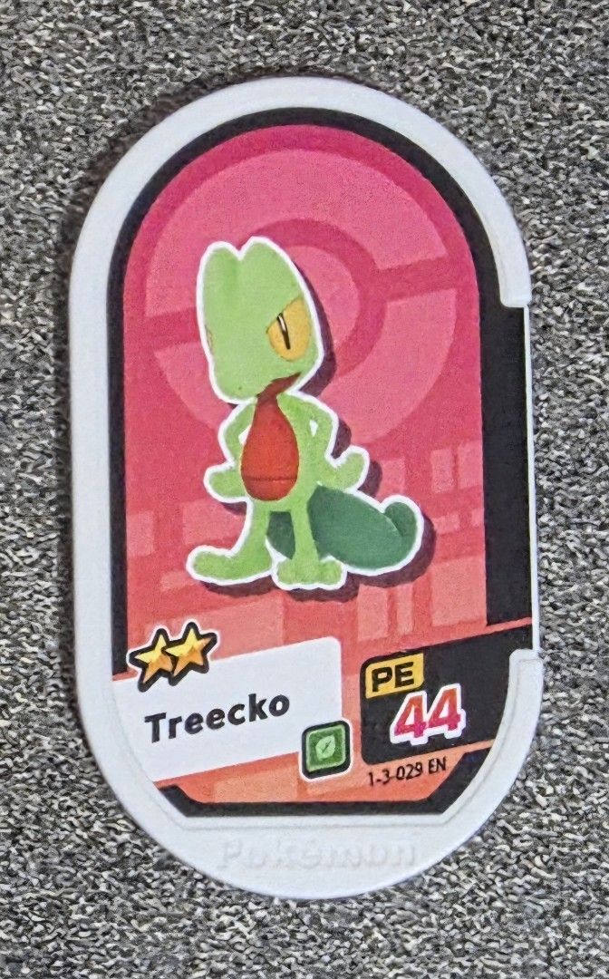 Pokemon Mezastar Tag Stardust Version 3 Treecko, Hobbies & Toys, Toys ...