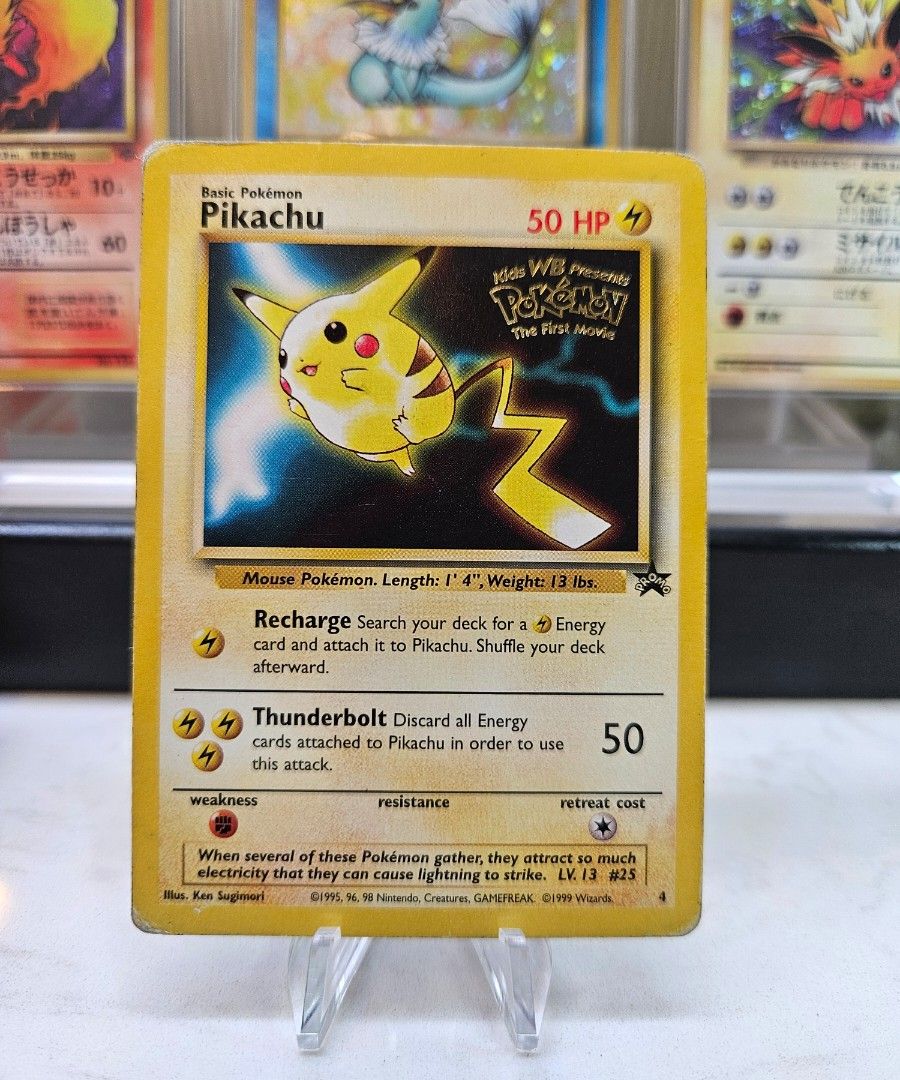 Pokemon Pikachu The First Movie Trading Card, Hobbies & Toys, Toys ...