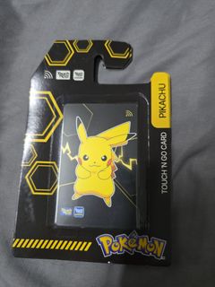 Pokemon Pikachu Touch 'N Go Card - Limited Edition, Hobbies & Toys ...