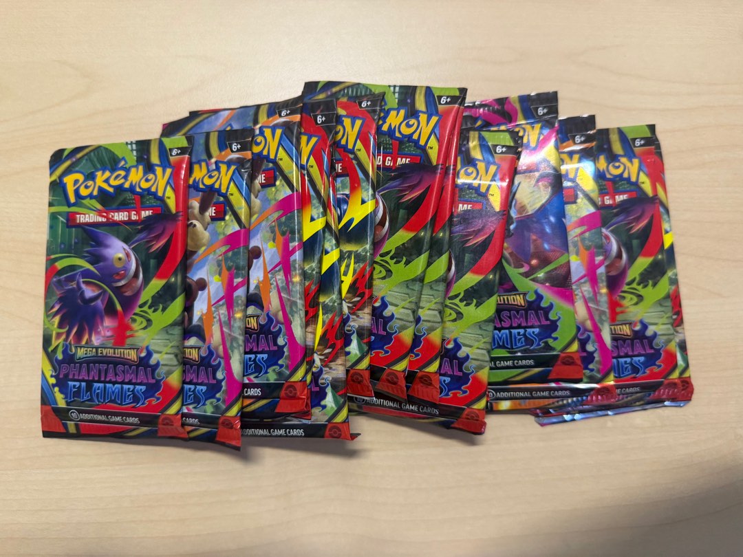 Pokemon TCG Phantasmal Flames Booster Packs, Hobbies & Toys, Toys ...