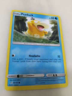 Pokemon Mezastar special psyduck trainer id card and limited file ...