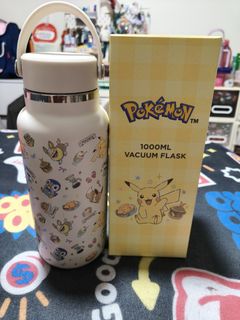 Ntuc Pokemon vacum flask, Furniture & Home Living, Kitchenware ...