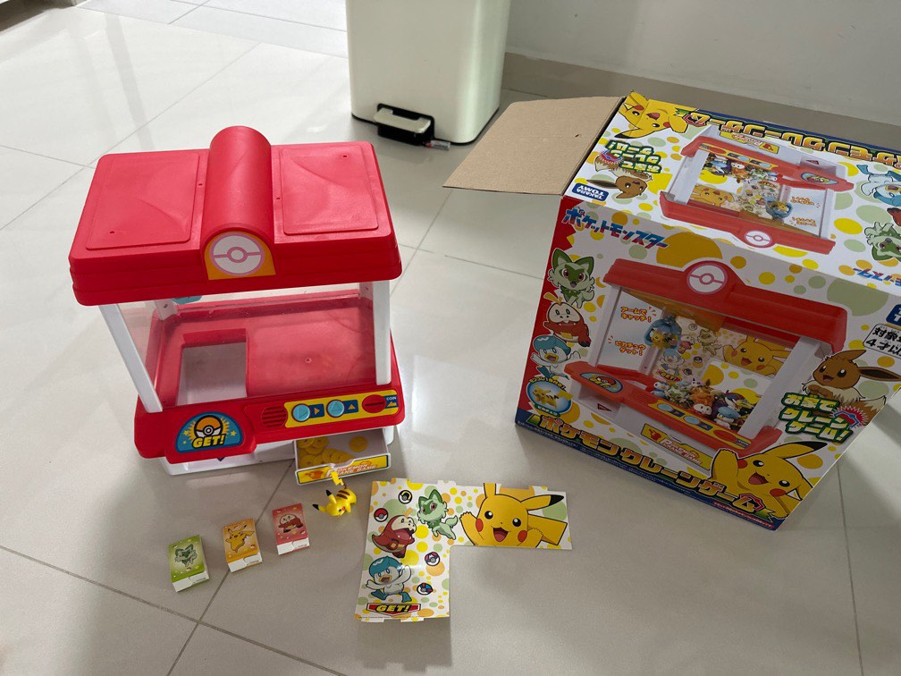Original Pokémon claw machine, Hobbies & Toys, Toys & Games on Carousell