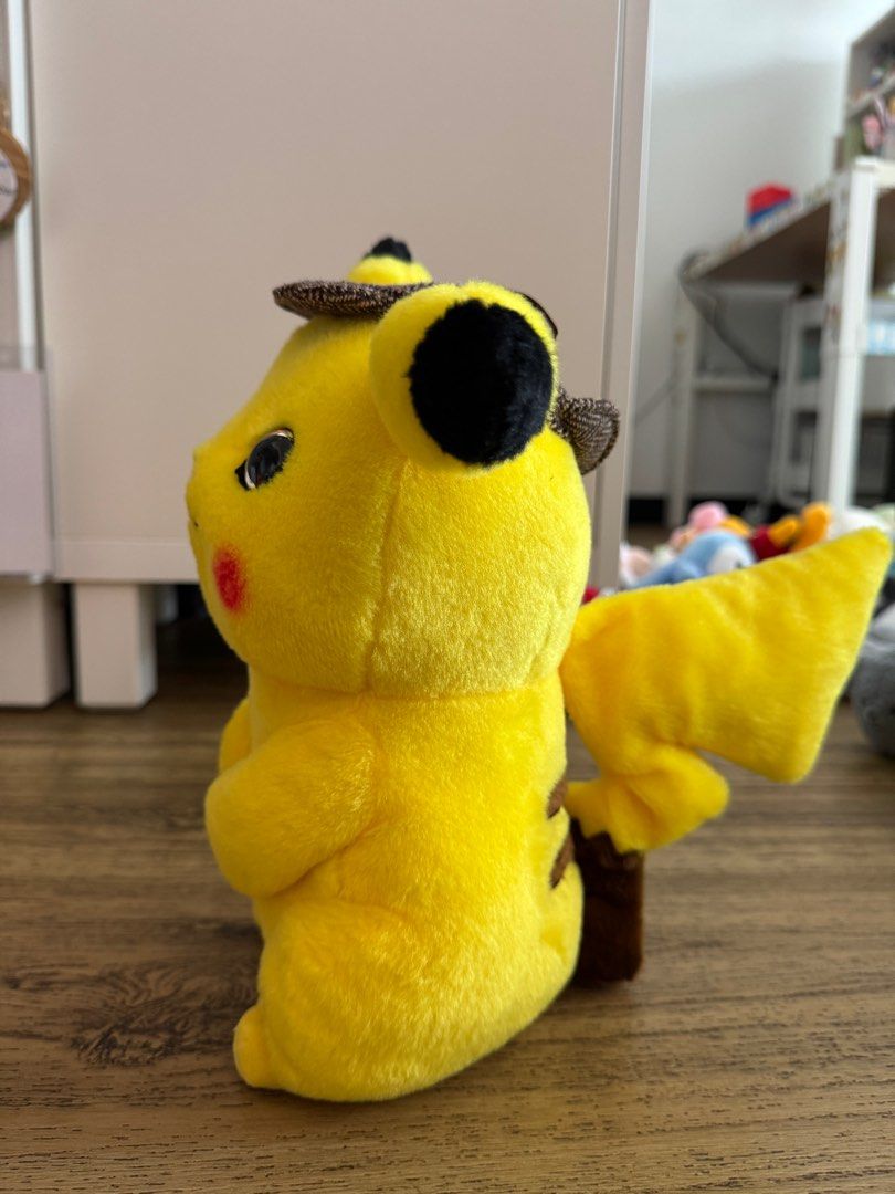 Pokémon Plush Toy - Pikachu (Special Edition - Detective), Hobbies ...